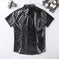 Men's Leather Metallic Club Top – skyjackerz