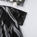 Men's Leather Metallic Club Top – skyjackerz